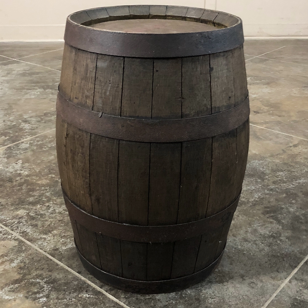 Antique Wine Barrel - Inessa Stewart's Antiques