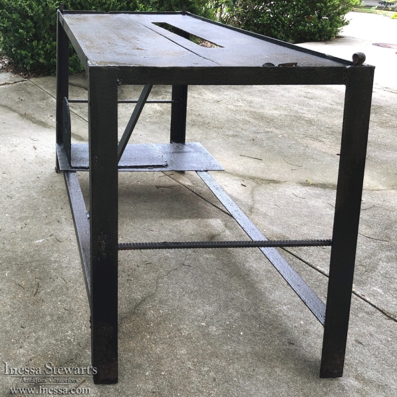 Early 20th Century Industrial Work Table