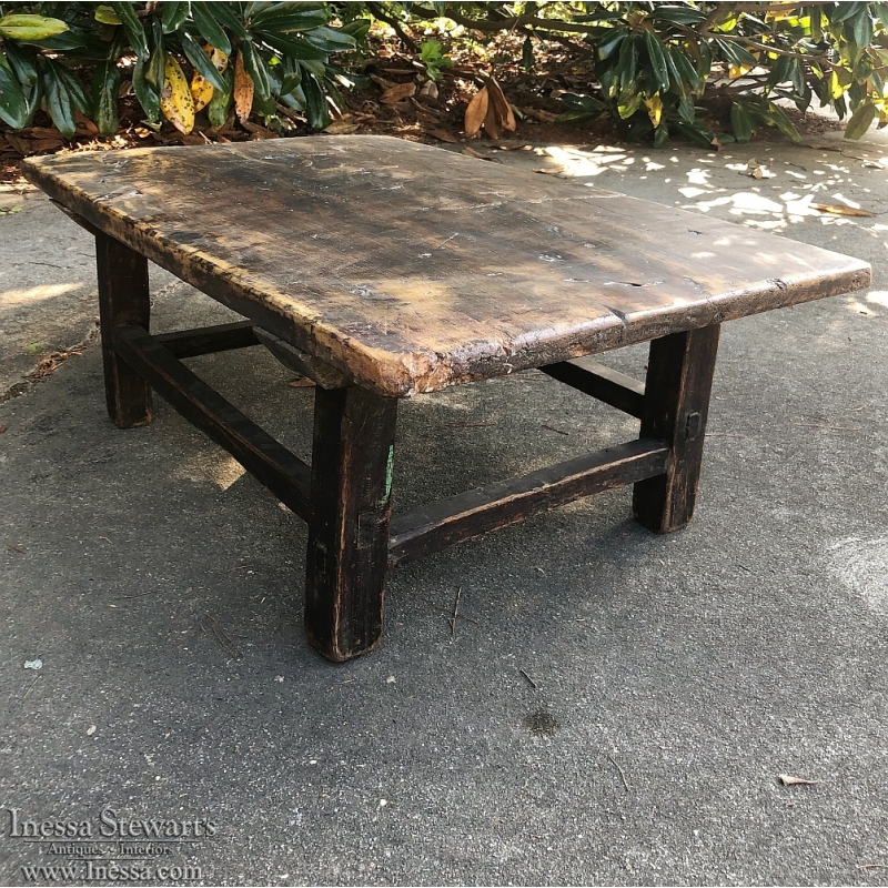 Rustic Antique Coffee Table