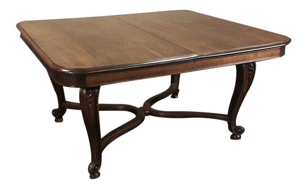 Antique French Louis XV Walnut Table