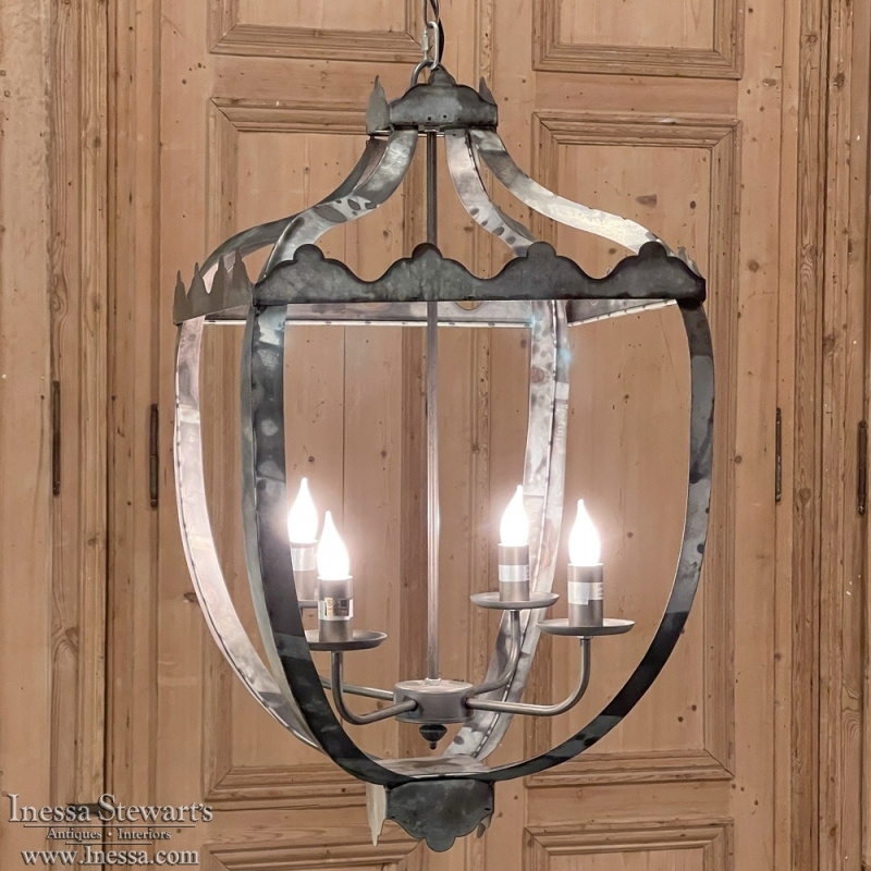 Rustic Crest - Shaped Pendant Chandelier