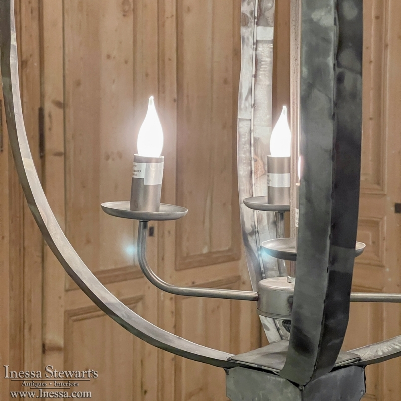 Rustic Crest - Shaped Pendant Chandelier