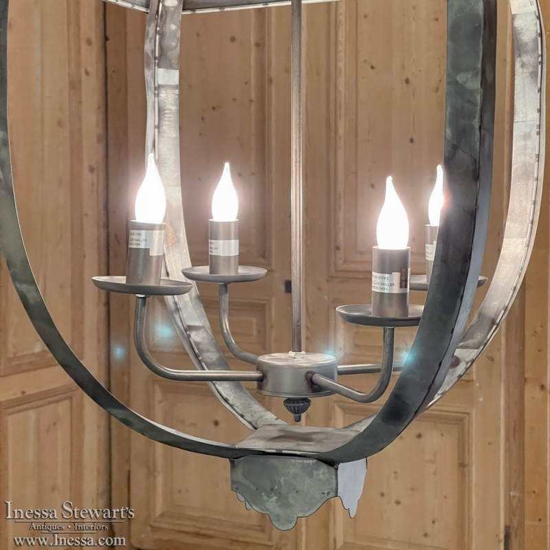 Rustic Crest - Shaped Pendant Chandelier