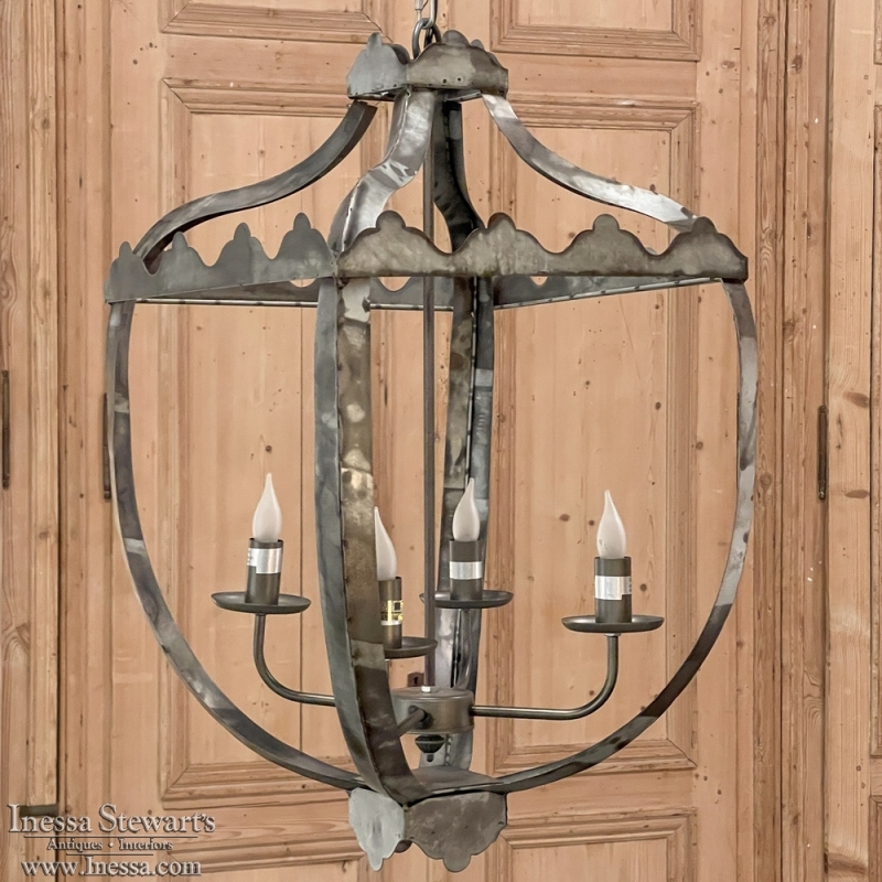 Rustic Crest - Shaped Pendant Chandelier