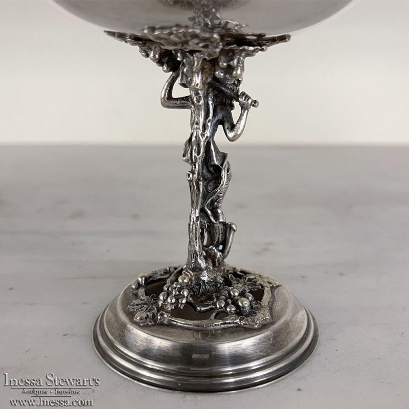 Bacchus Silverplate Toasting Goblet by AlpaDur
