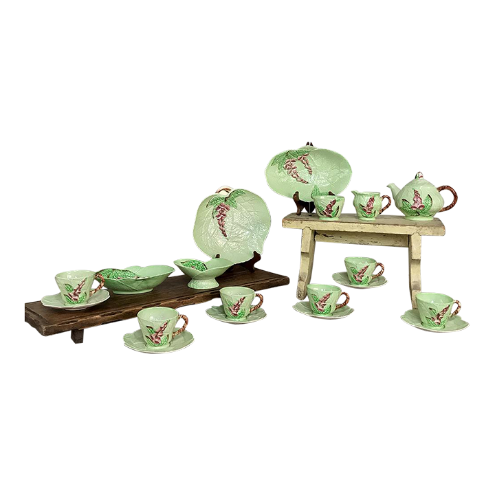 English Carlton Ware 19 Piece Tea Serving Set