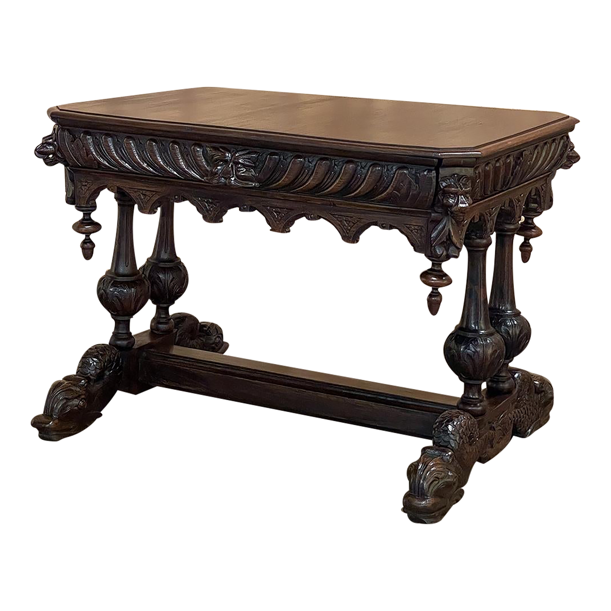 19th Century French Renaissance Writing Table ~ Desk