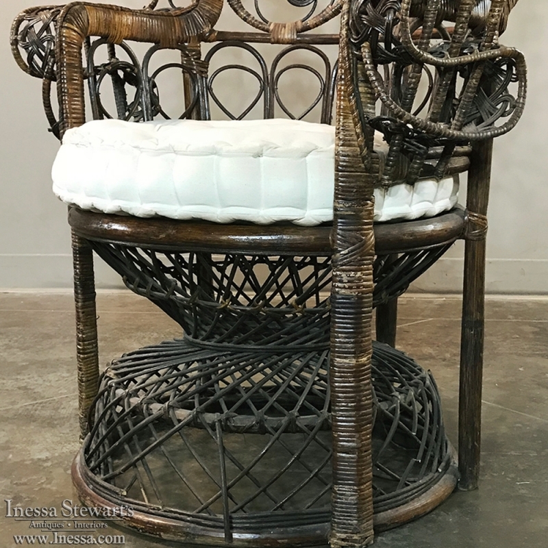 Antique Wicker Chair circa 1920