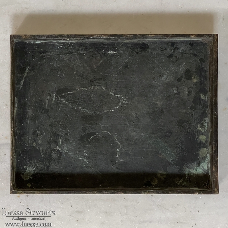 19th Century Cast Bronze Decorative Masonry Plaque