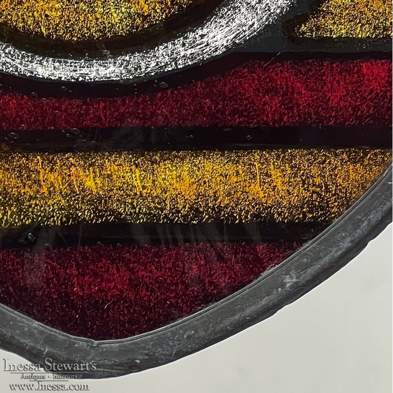 Decorative Stained Glass Medallion