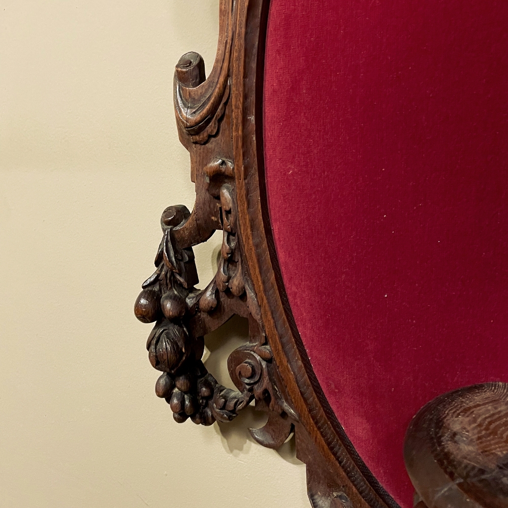 19th Century Black Forest Wall Shrine with Porcelain St. Joseph & Jesus