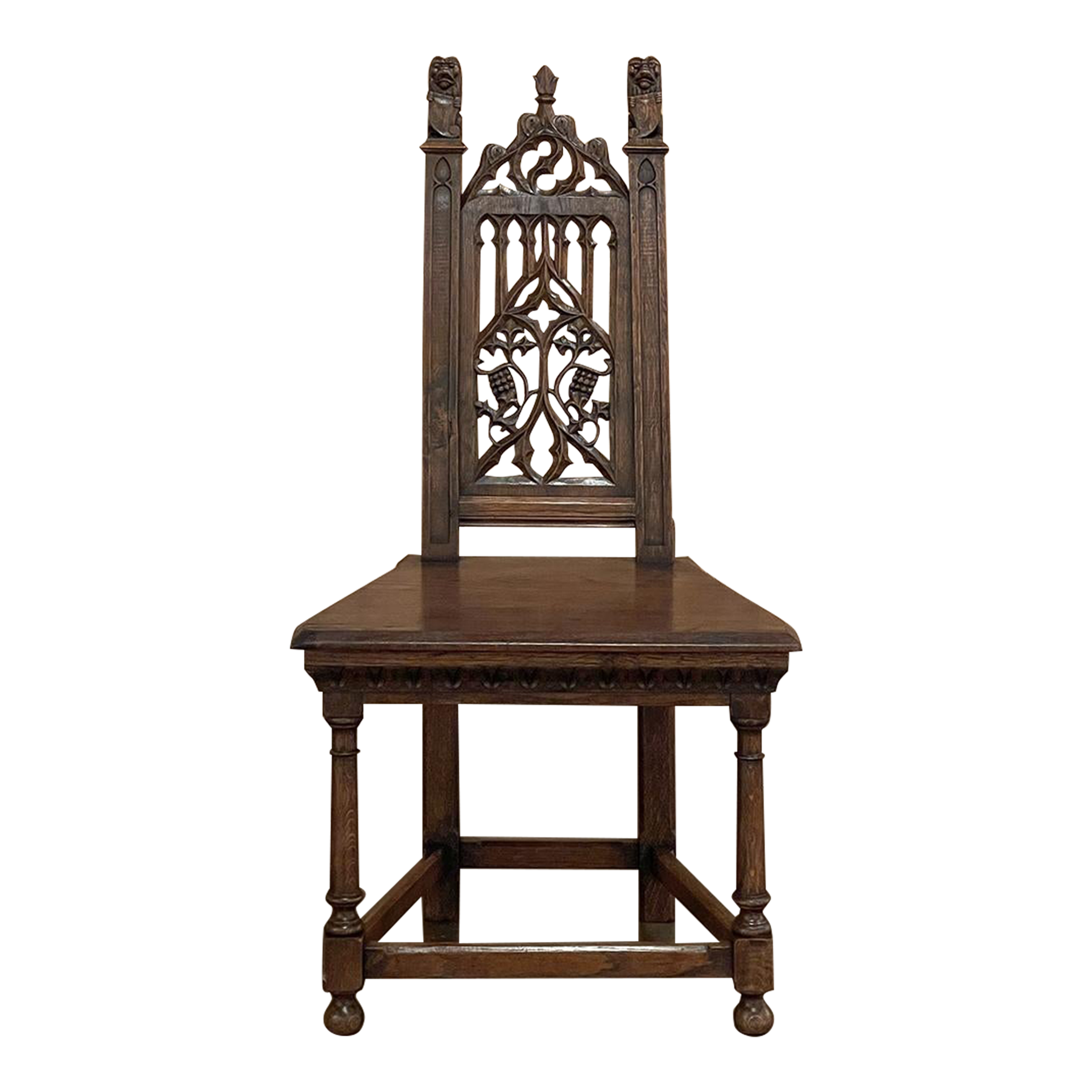 19th Century French Gothic Revival Chair 19th Century French Gothic Revival Chair