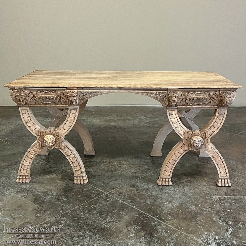 19th Century Dutch Renaissance Desk ~ Writing Table