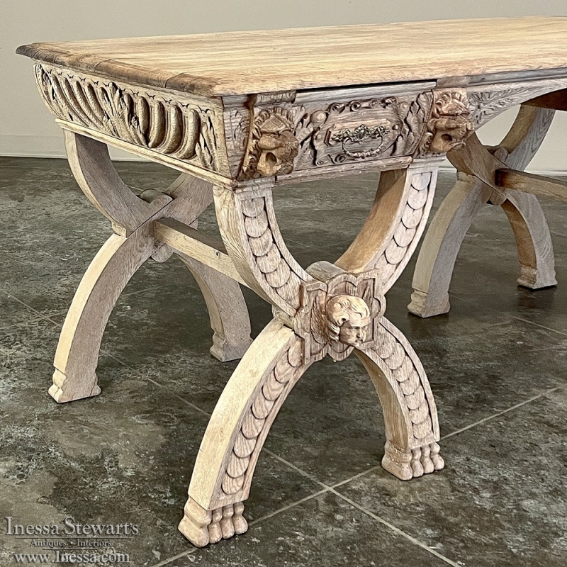 19th Century Dutch Renaissance Desk ~ Writing Table