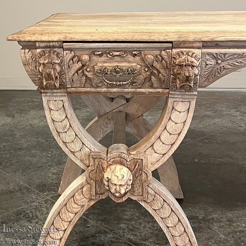 19th Century Dutch Renaissance Desk ~ Writing Table