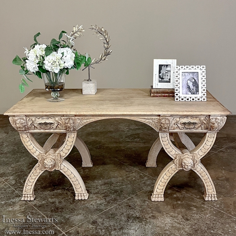 19th Century Dutch Renaissance Desk ~ Writing Table