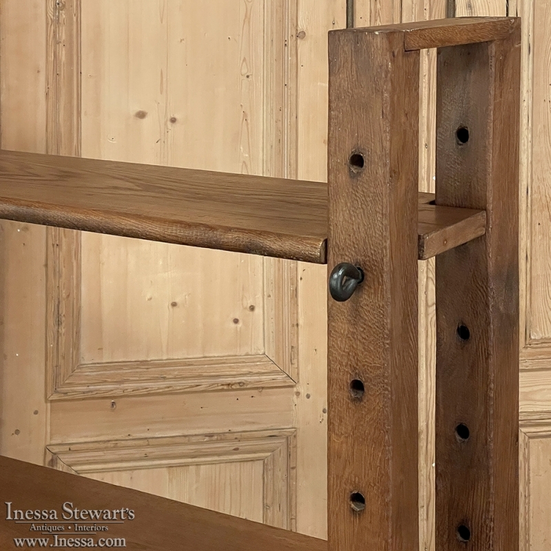 Mid-Century Rustic Open Bookshelf ~ Bookcase