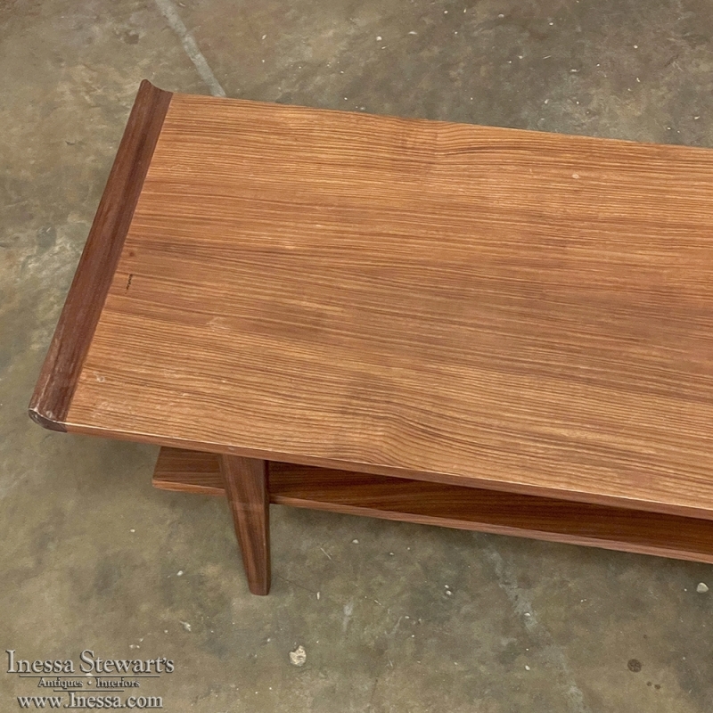 Mid-Century Modern Mahogany Coffee Table