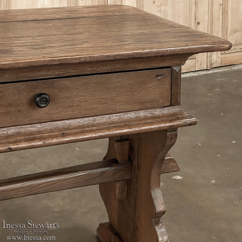 Rustic Mid-19th Century Spanish End Table