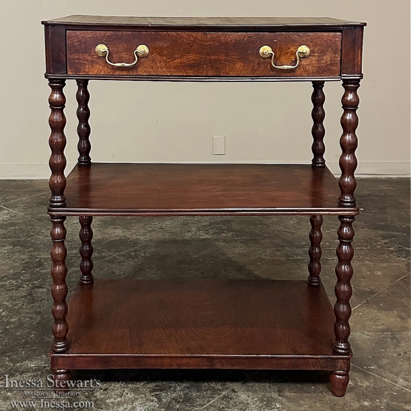 19th Century English Mahogany Tea Server ~ Sideboard