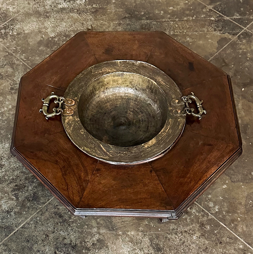 19th Century Octagonal Dutch Brazier ~ Outdoor Cooker