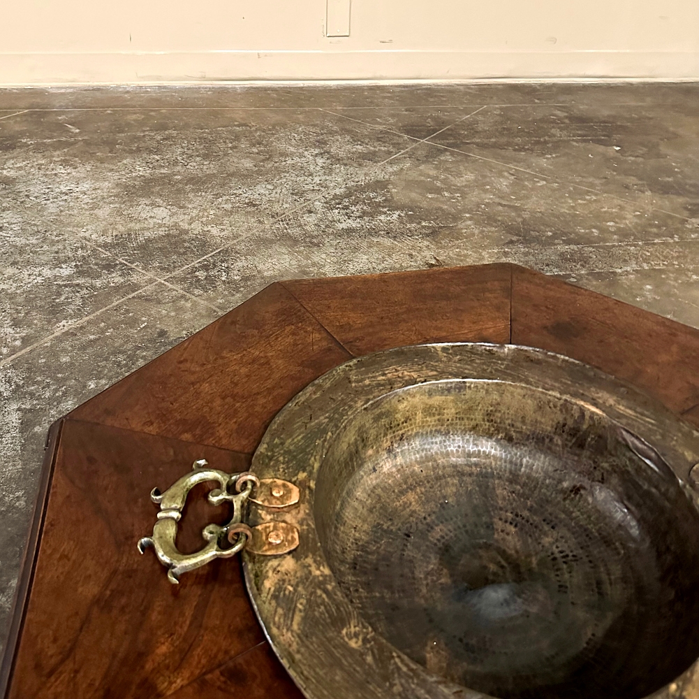 19th Century Octagonal Dutch Brazier ~ Outdoor Cooker