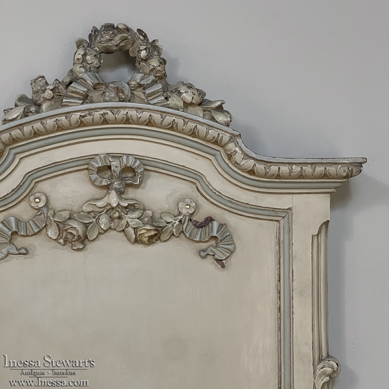 Pair 19th Century Carved & Painted Wall Panels