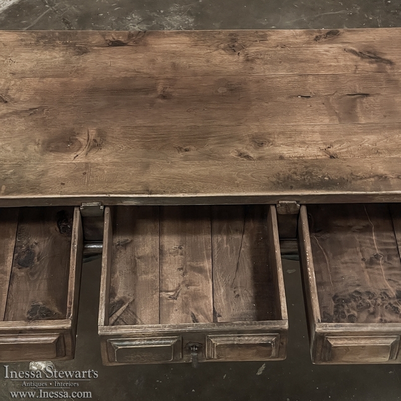 19th Century Rustic Spanish Colonial Console ~ Sofa Table