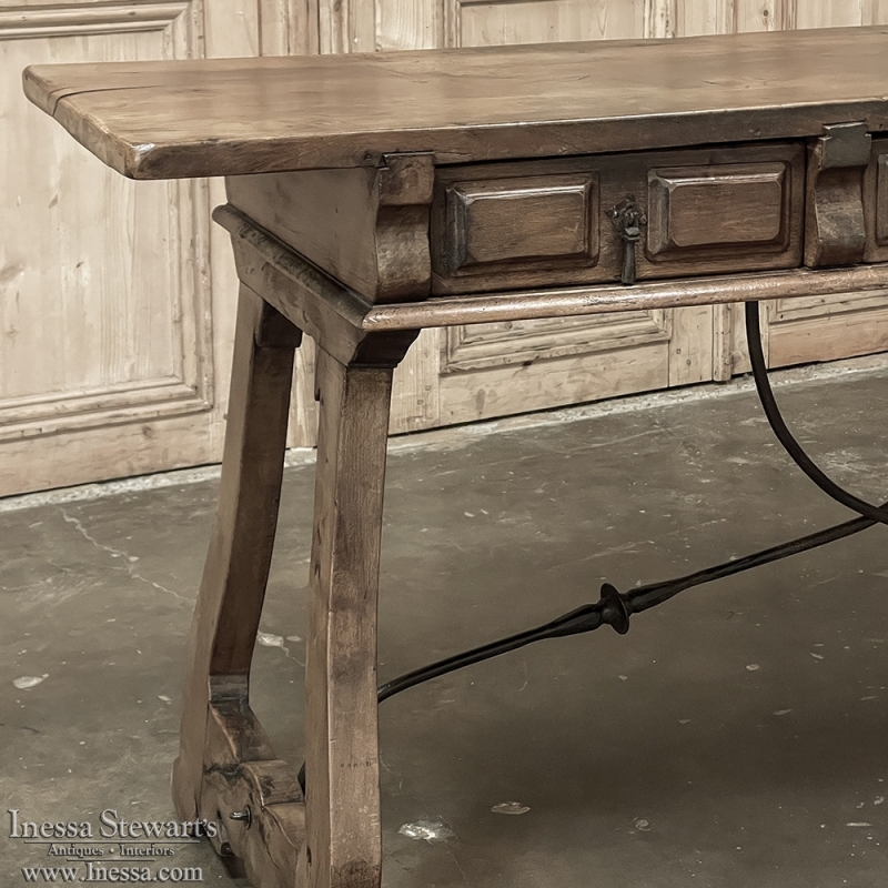 19th Century Rustic Spanish Colonial Console ~ Sofa Table