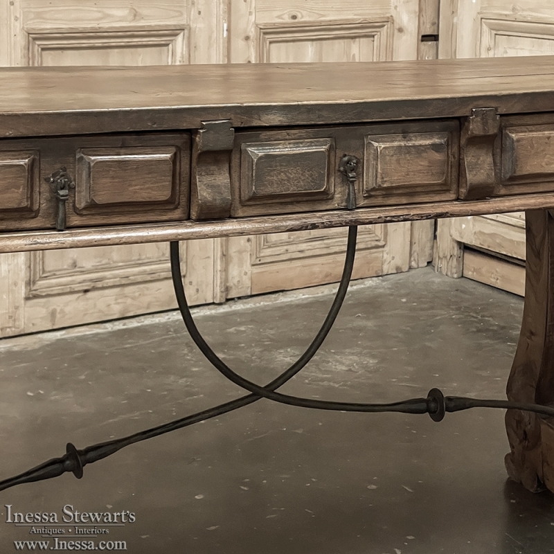 19th Century Rustic Spanish Colonial Console ~ Sofa Table