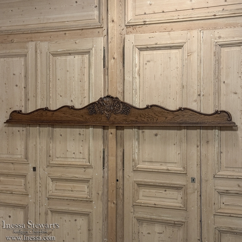 Antique Country French Decorative Trim Panel