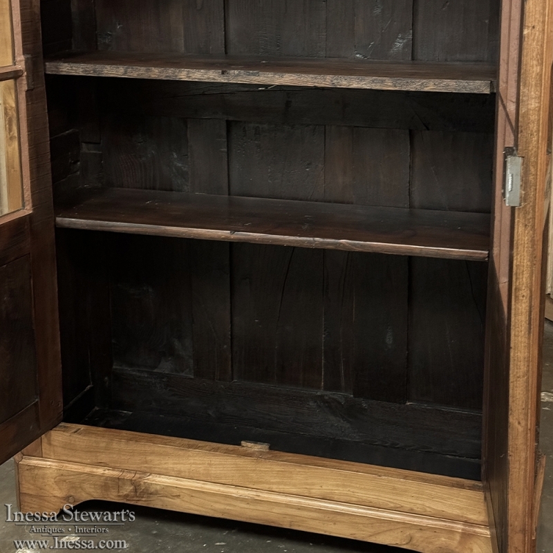 Louis Philippe Period Cherrywood Bookcase ~ Display Cabinet