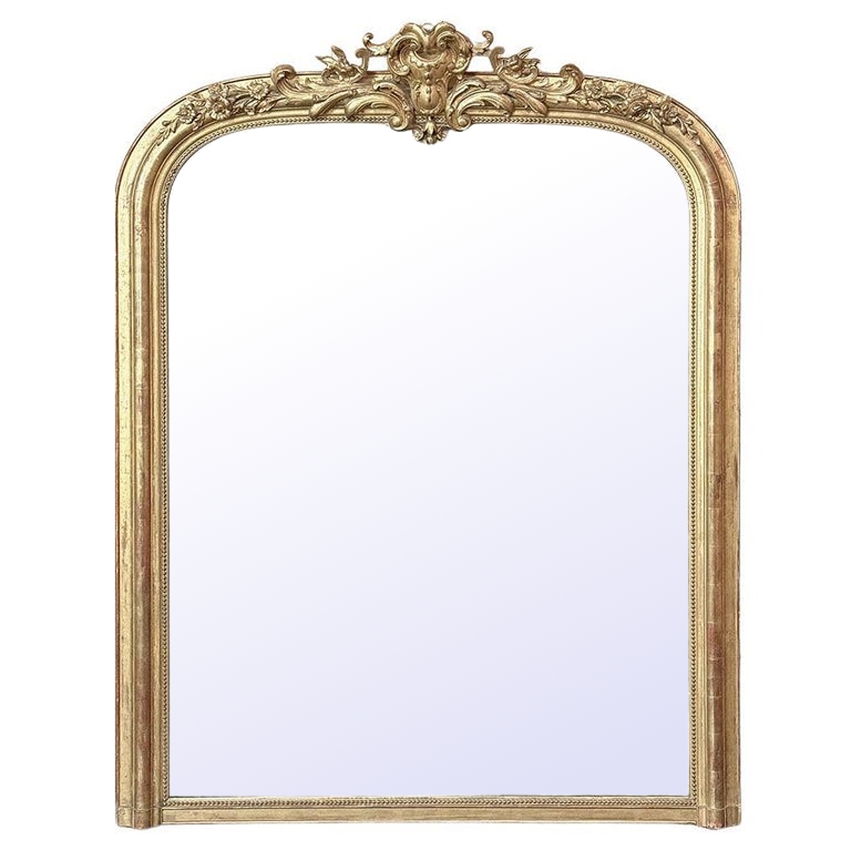 19th Century French Napoleon III Period Gilded Mirror