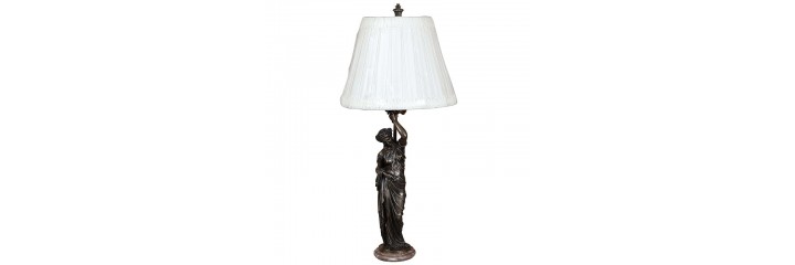 Antique Table Lamps | Antique Lighting | Inessa Stewart's Antiques ...
